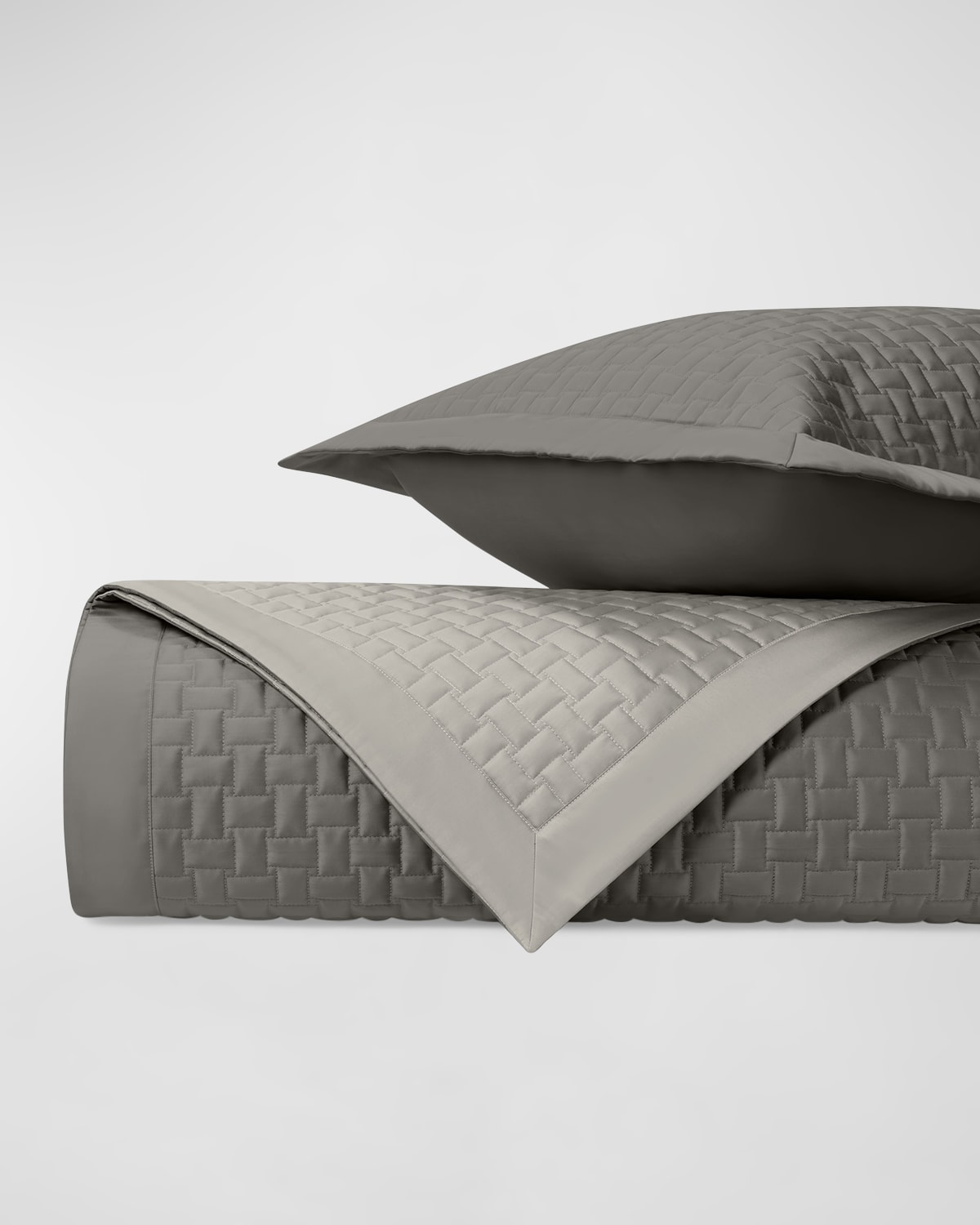 Home Treasures Parquet Quilted Coverlet | Horchow