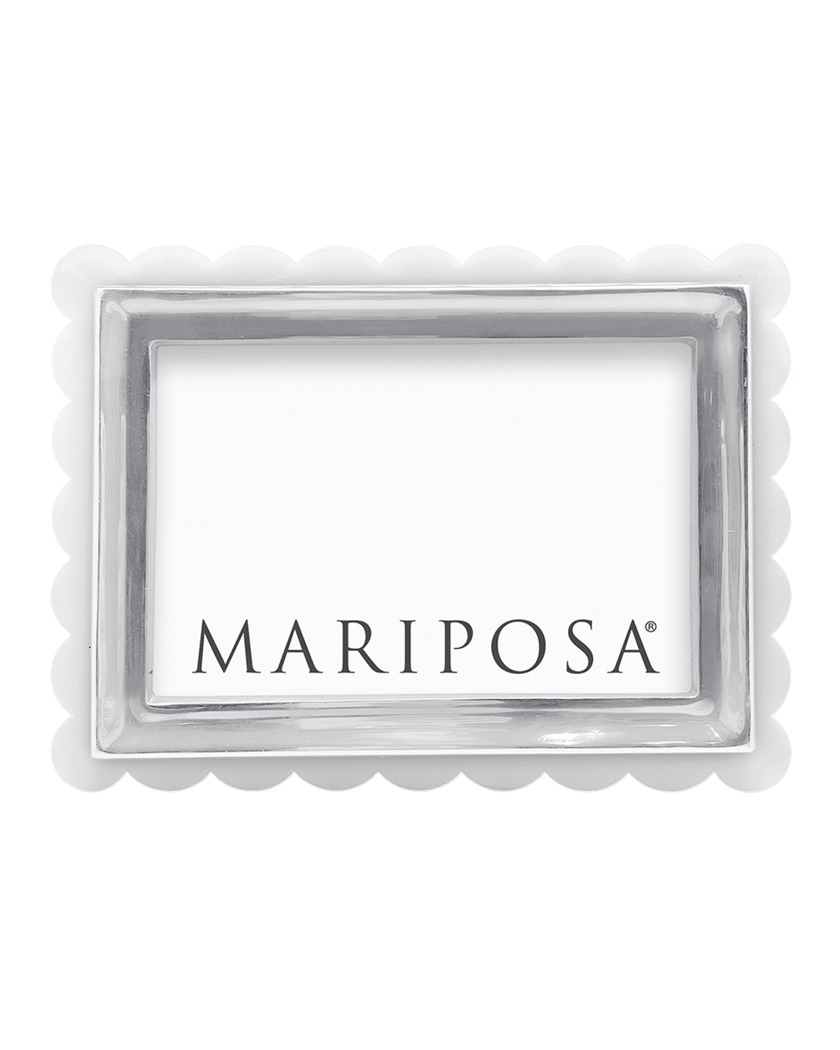 Mariposa Beaded Double Picture Frame, 4" x 6" | Horchow