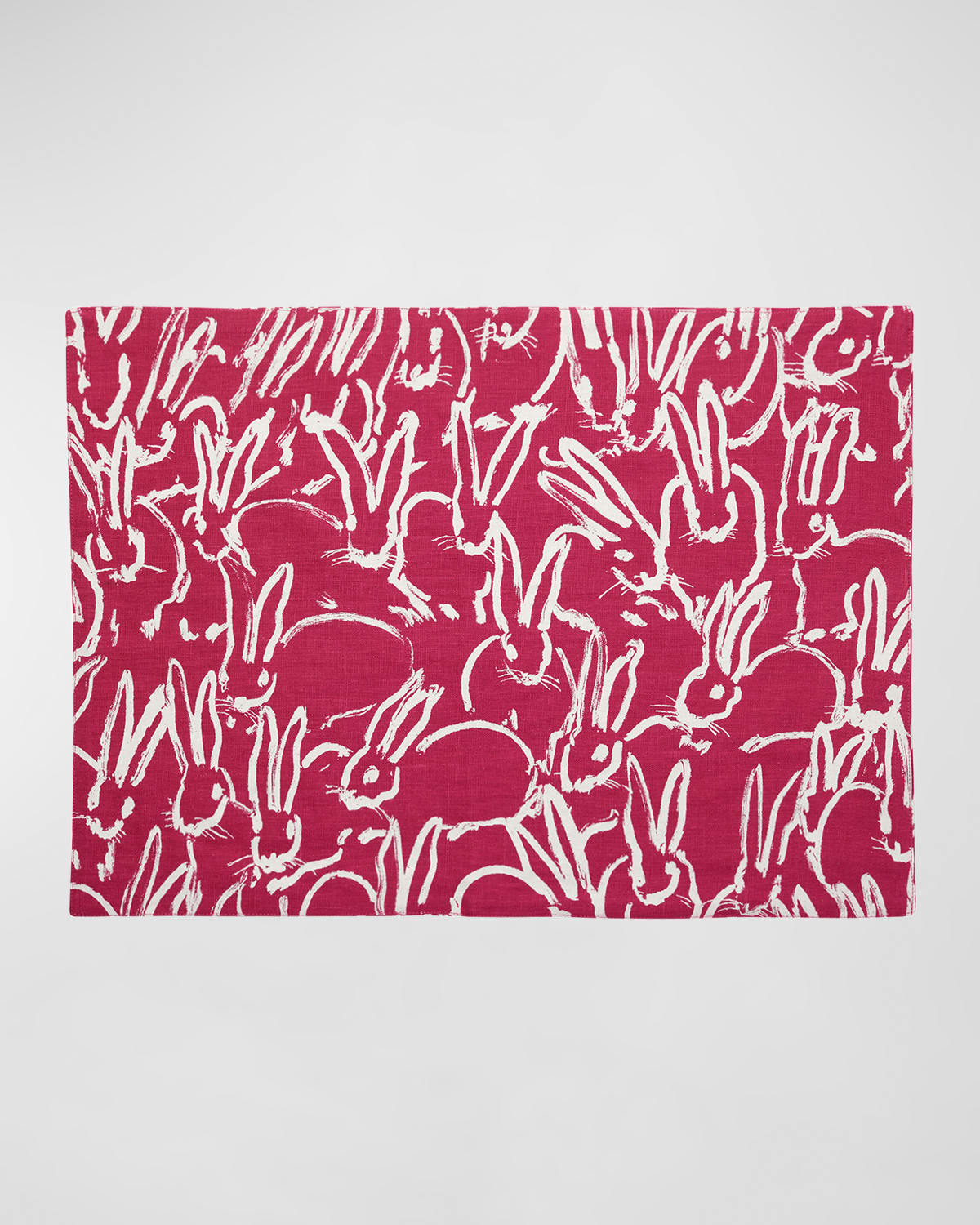 Hunt Slonem Color Burst Bunnies Placemat | Horchow