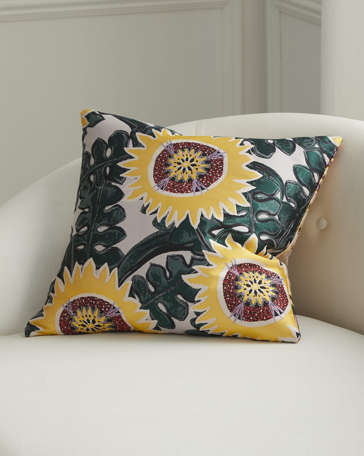 Christian Lacroix En Allant Aux Baux Decorative Pillow, 20" Square ...