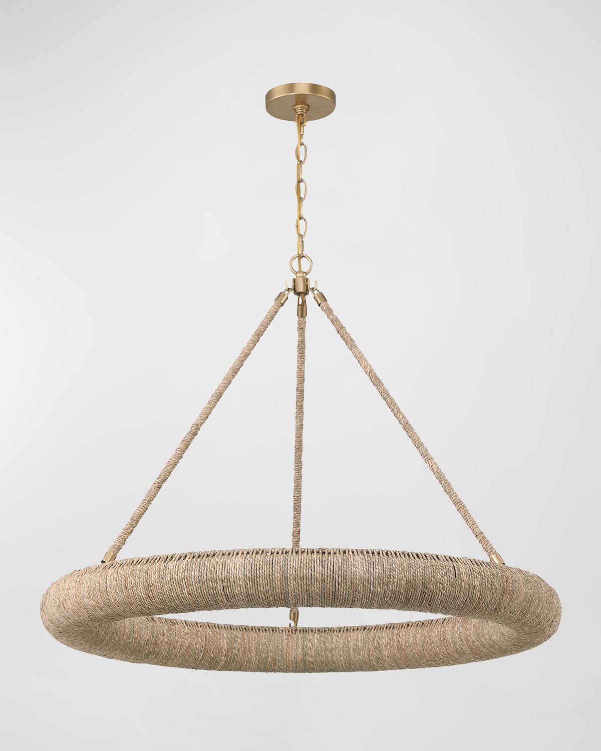Crystorama Addis 4-Light Aged Brass Chandelier | Horchow
