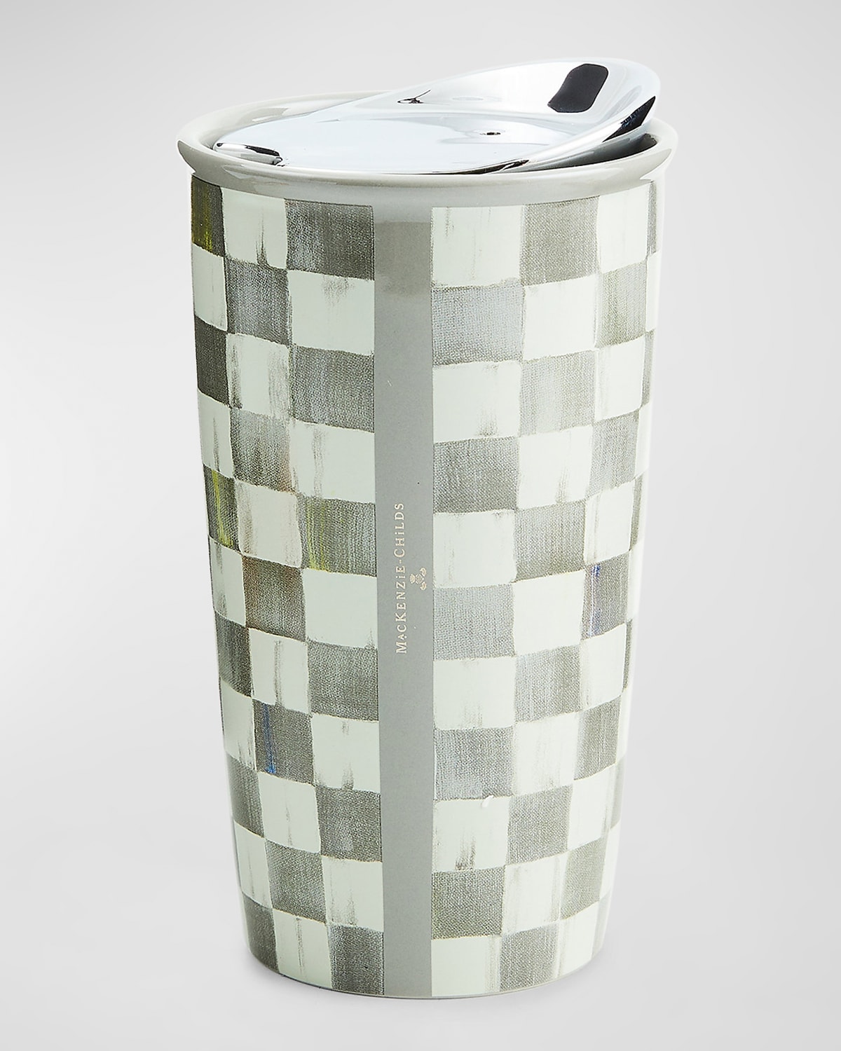 MacKenzie-Childs Sterling Check Stackable Coffee Set | Horchow