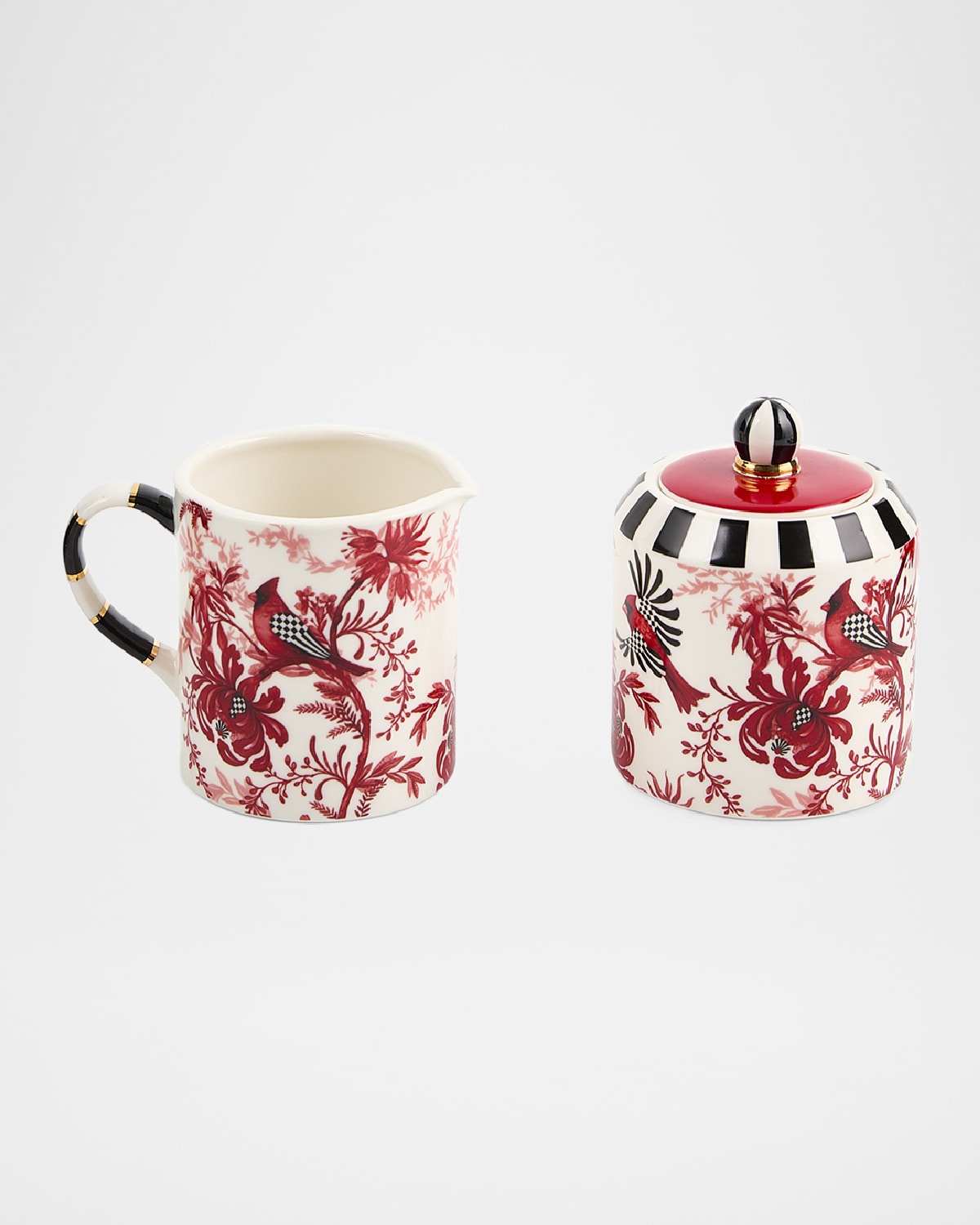 MacKenzie-Childs Holiday Sweets Nutcracker Pedestal Platter | Horchow