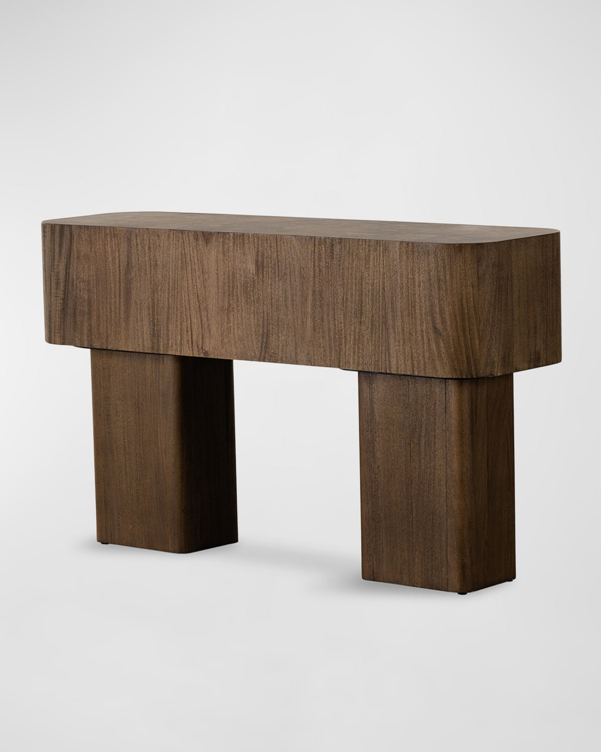 Four Hands Aged Brass-Covered Sophie Console | Horchow