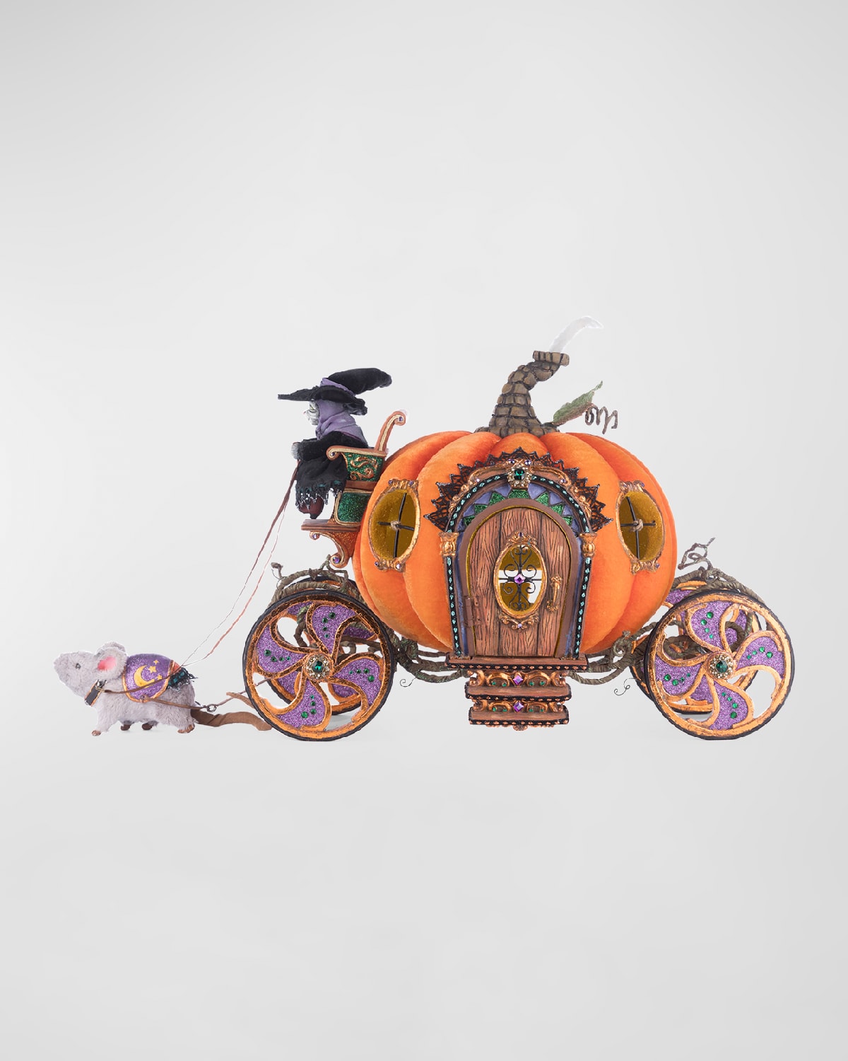 Katherine's Collection Ghostly Horse Drawn Carriage Halloween ...