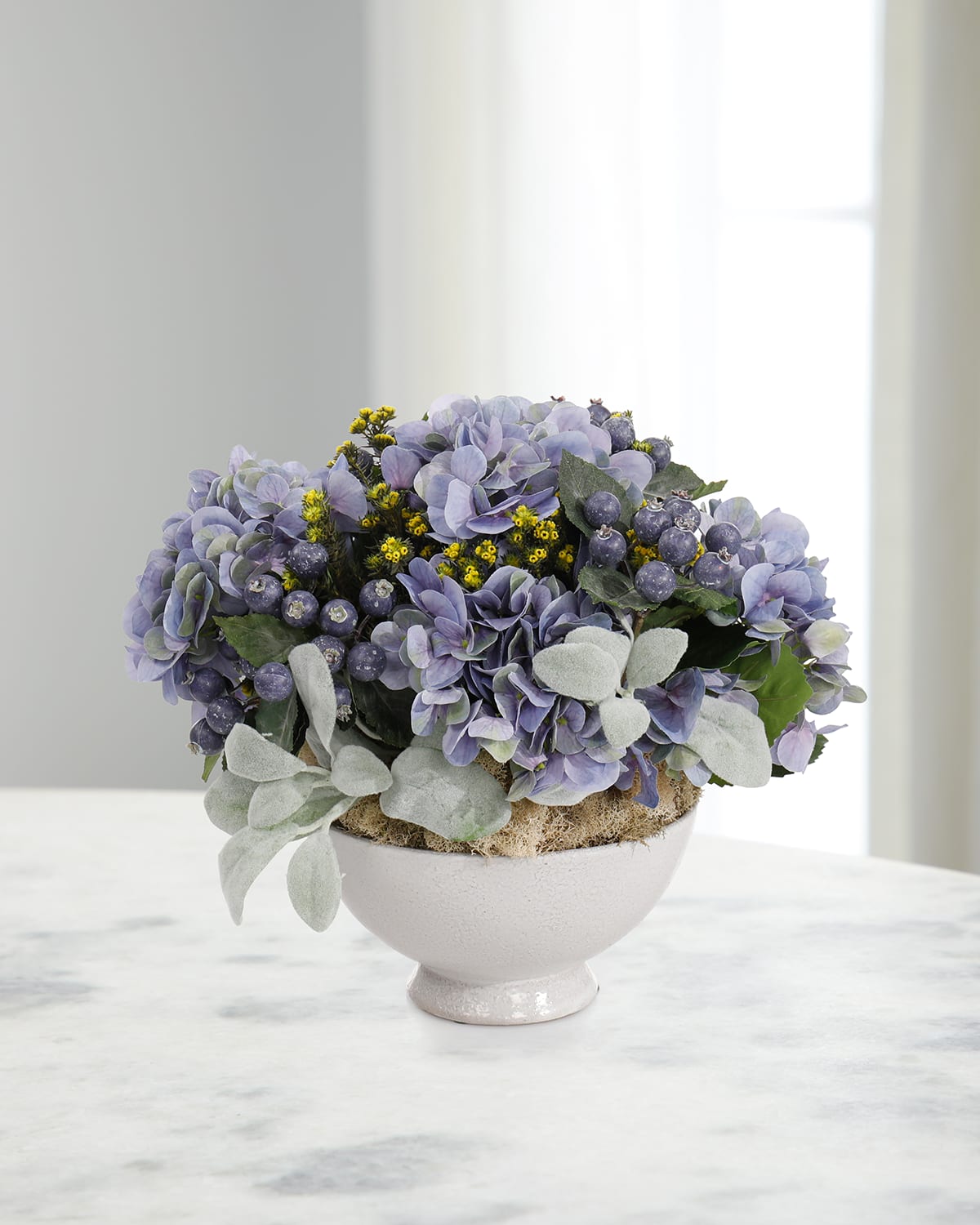 John-Richard Collection Wispy Mauve 25" Faux Floral Arrangement in ...
