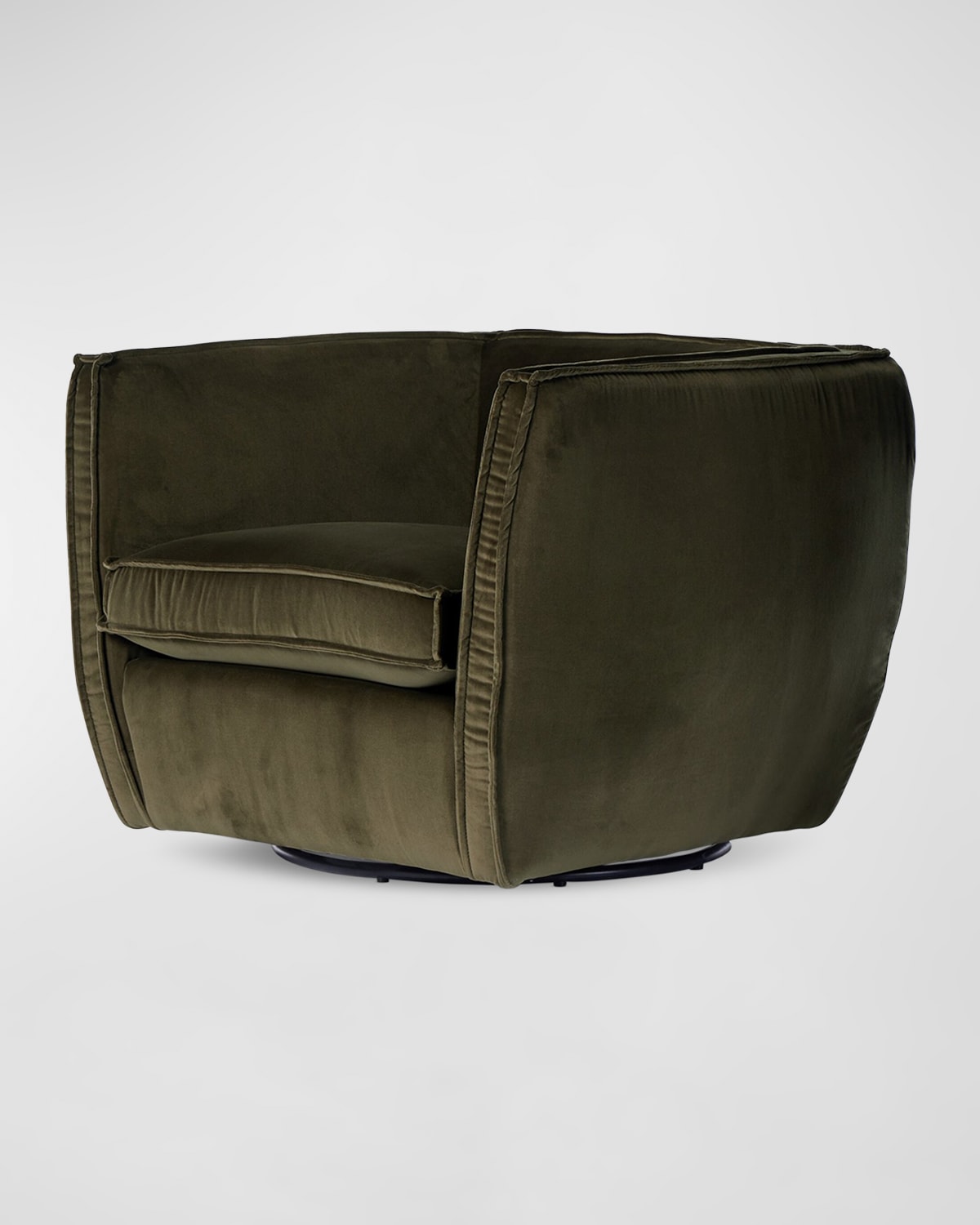 Four Hands Paul Leather Swivel Chair | Horchow