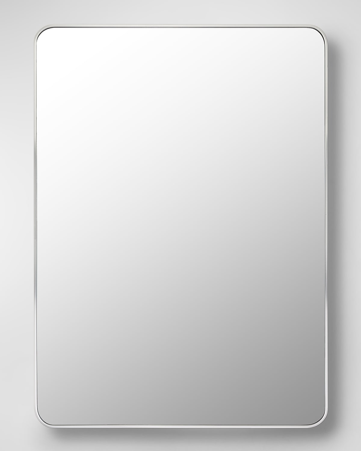 Surya Aranya 32" Square Wall Mirror, Silver | Horchow