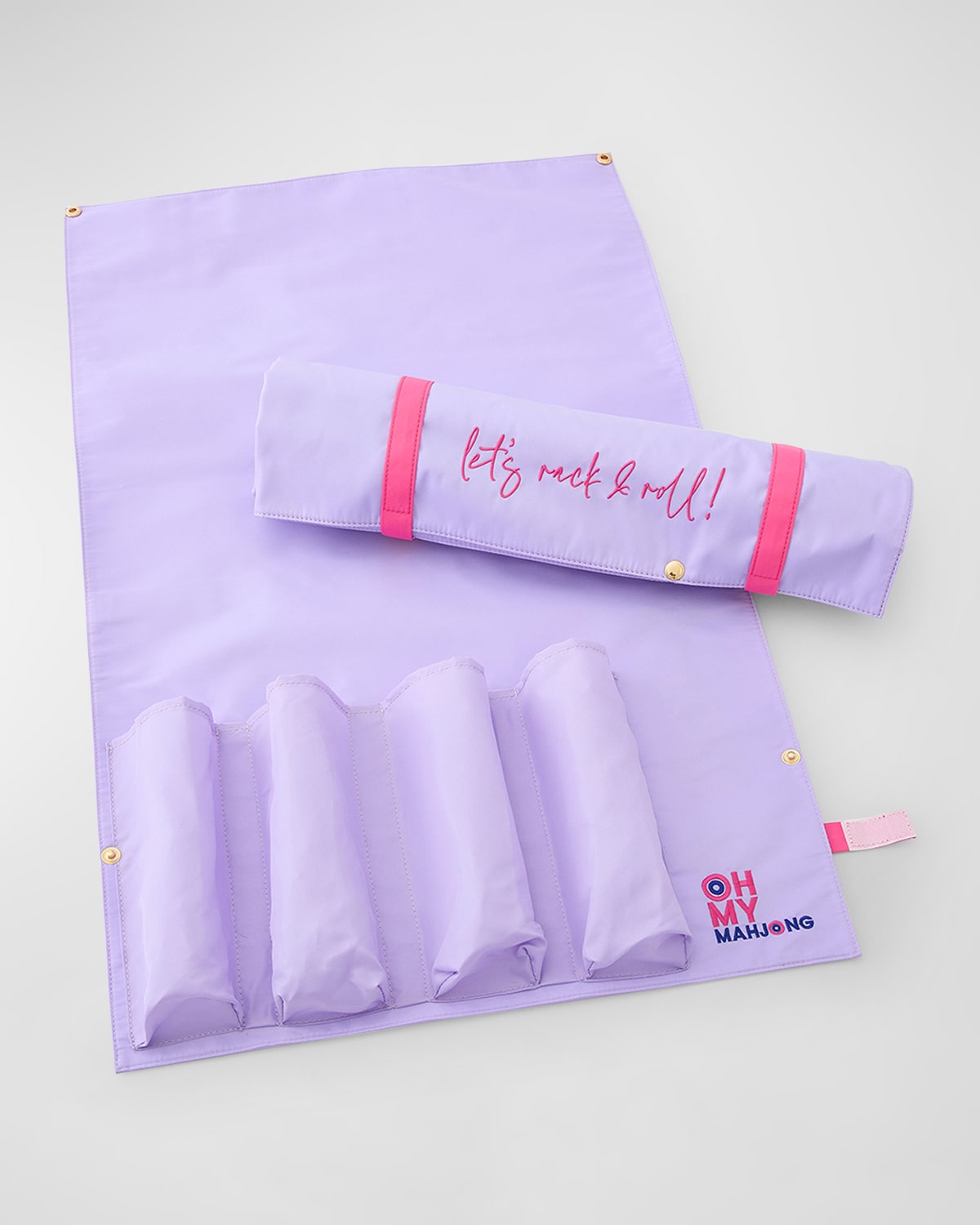 OH MY MAHJONG Rack & Roll Tile Bag | Horchow