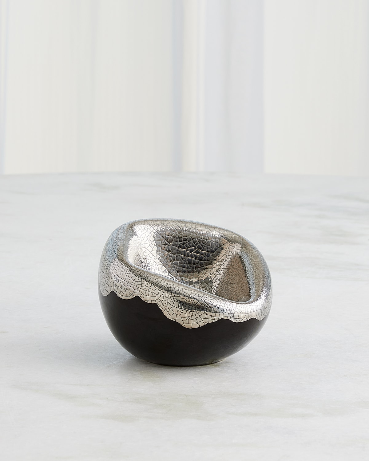 Global Views Pamela's Nickel Bowl | Horchow