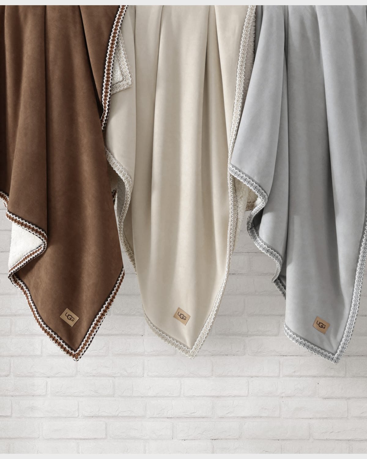 UGG Coco Faux Fur Throw Blanket 50 x 70 Horchow