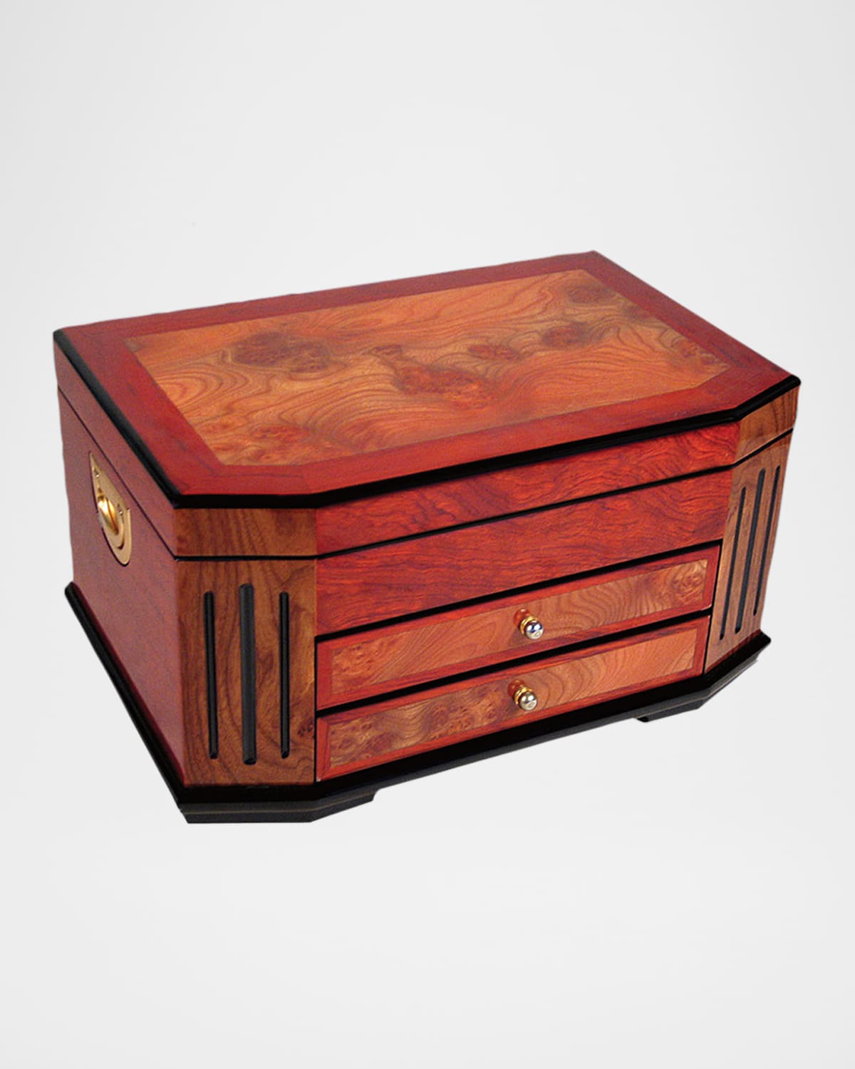 Tizo Two-Tone Wood Jewelry Box | Horchow