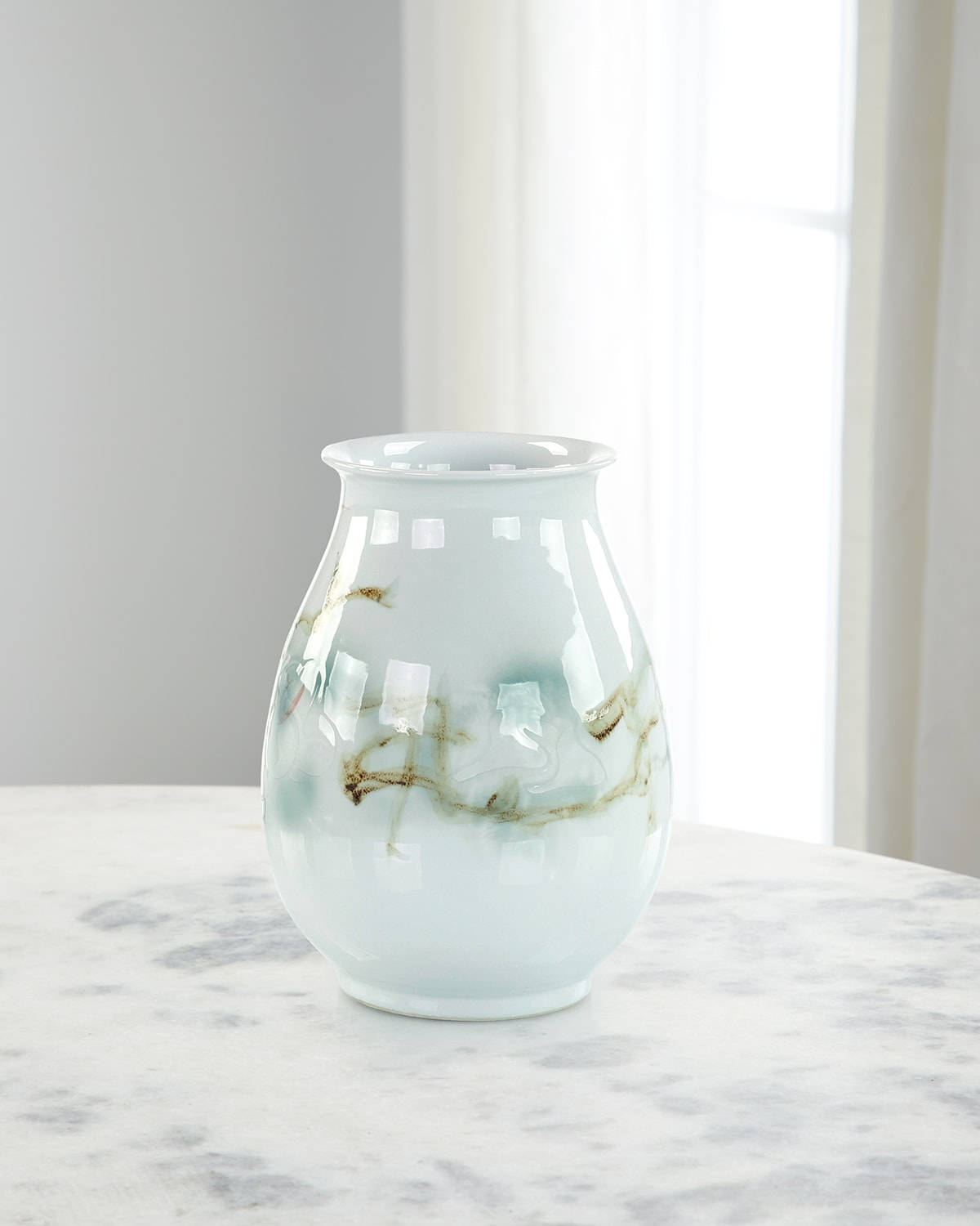 John-Richard Collection Tranquil Garden Vase, Large | Horchow