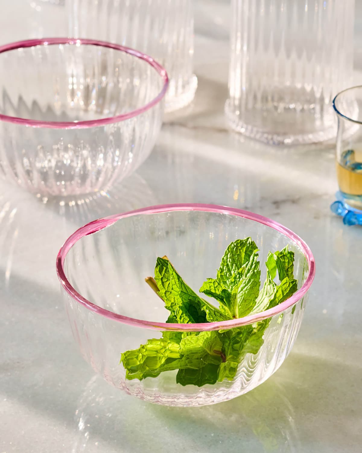 Juliska Le Panier 13" Hostess Tray - Delft Blue | Horchow