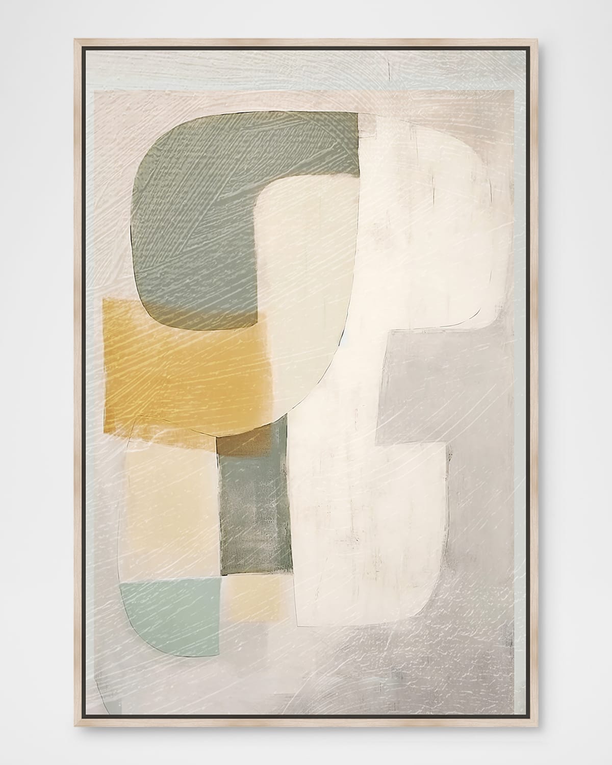 The Oliver Gal Artist Co. "Pool Day Painting" Hand-Embellished Giclee ...