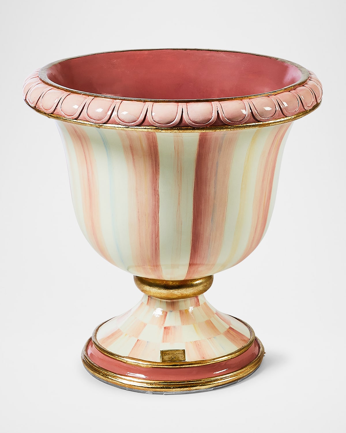 MacKenzie-Childs Rosy Meadow Medium Urn, 22" | Horchow
