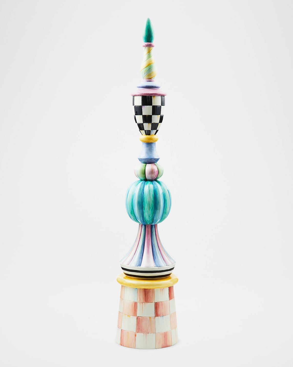 MacKenzie-Childs Rosy Tabletop Finial, 32" | Horchow