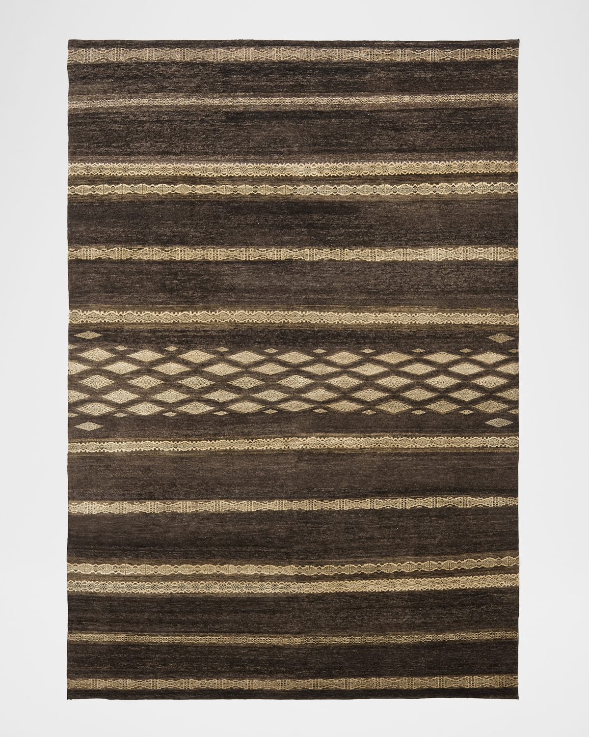 Ralph Lauren Home Bluff Point Stripe Hand-Woven Rug, 6' x 9' | Horchow