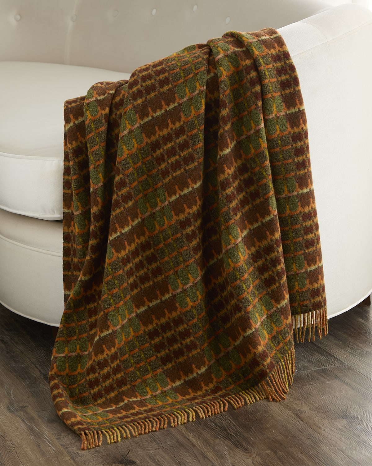 Designers Guild Pembroke Merino Wool Throw, 51" x 73" | Horchow