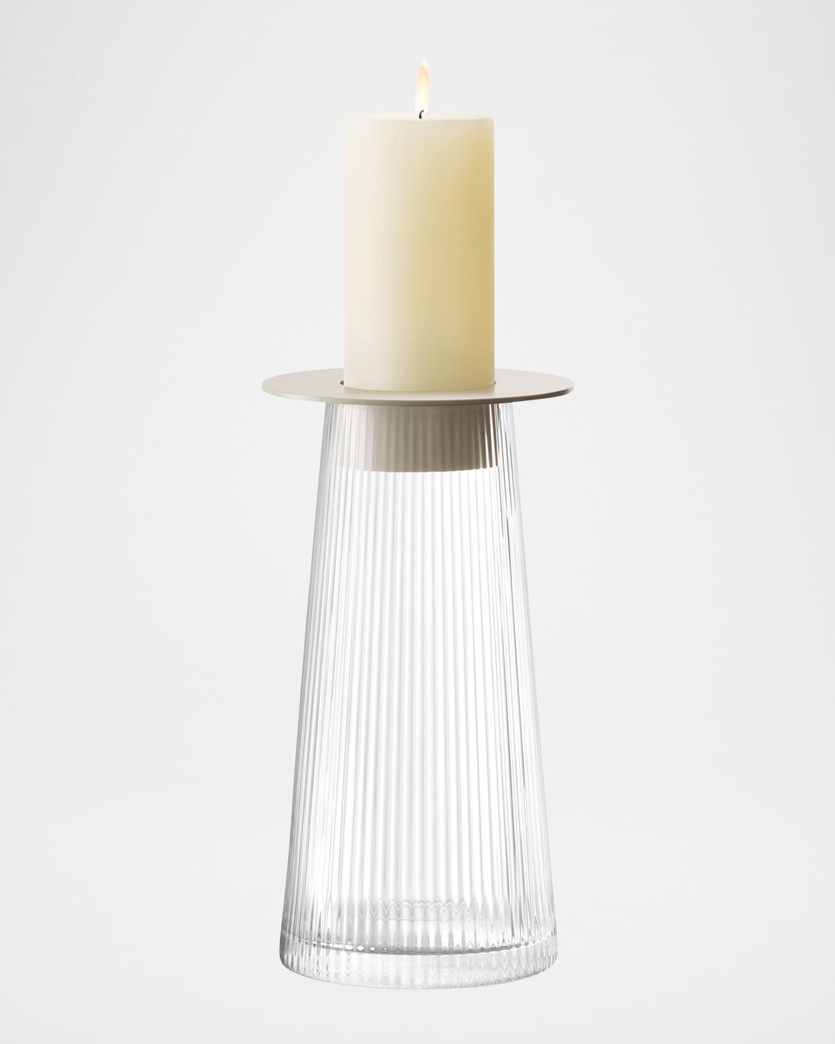 LSA Victoria 10.25" Vase/Lantern, Clear | Horchow