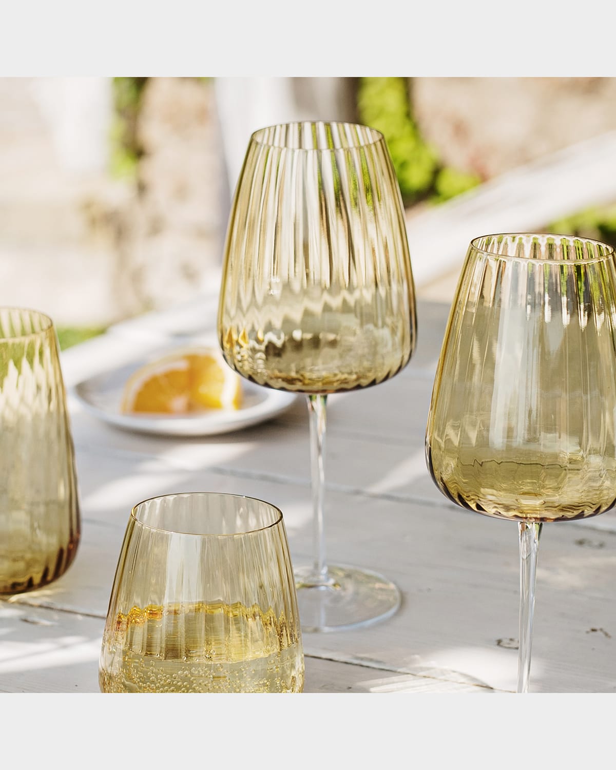 Vietri Natalia Stemmed Wine Glass, 9 oz. | Horchow