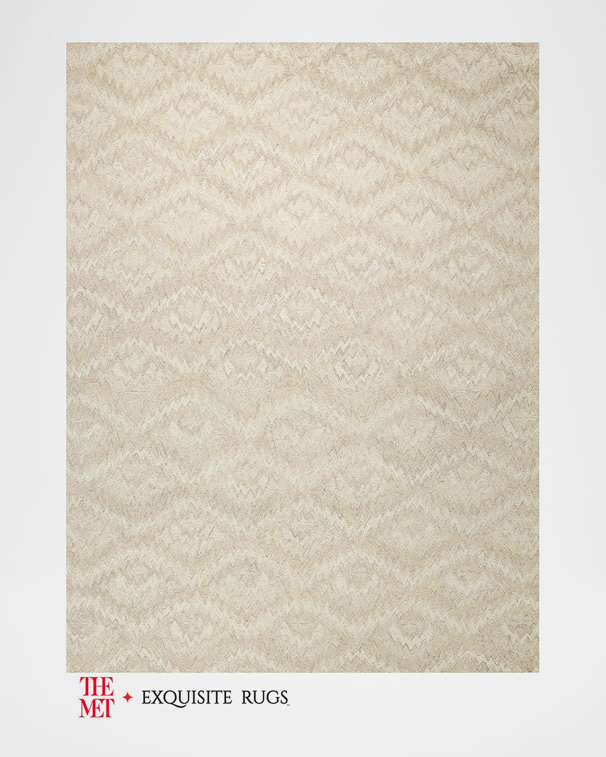 Exquisite Rugs x THE MET Papyrus Hand-Loomed Blue Rug, 12' x 15' | Horchow