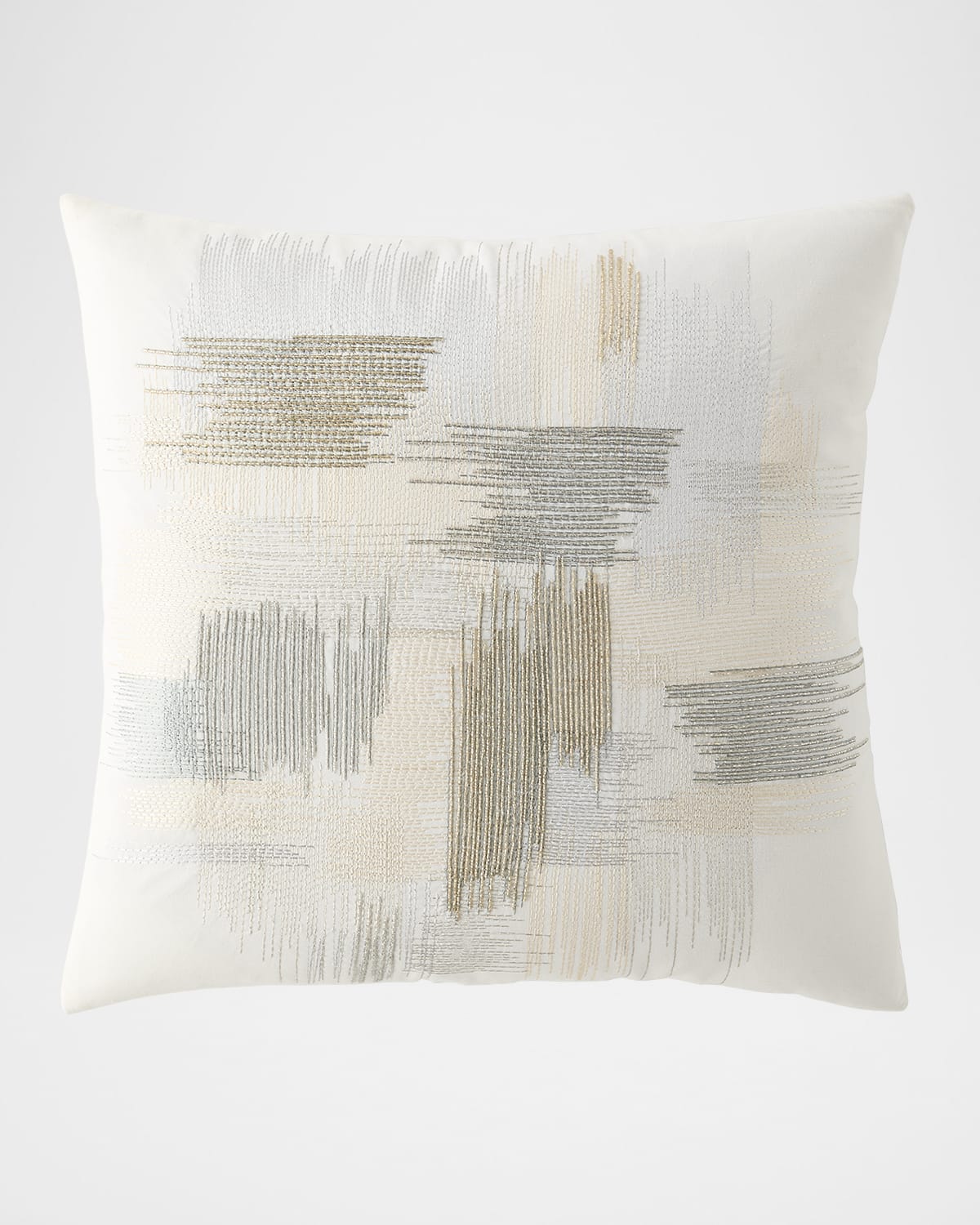 Callisto Home Zazzera Vertical Abstract Lines Lumbar Pillow, 18" x 30 ...