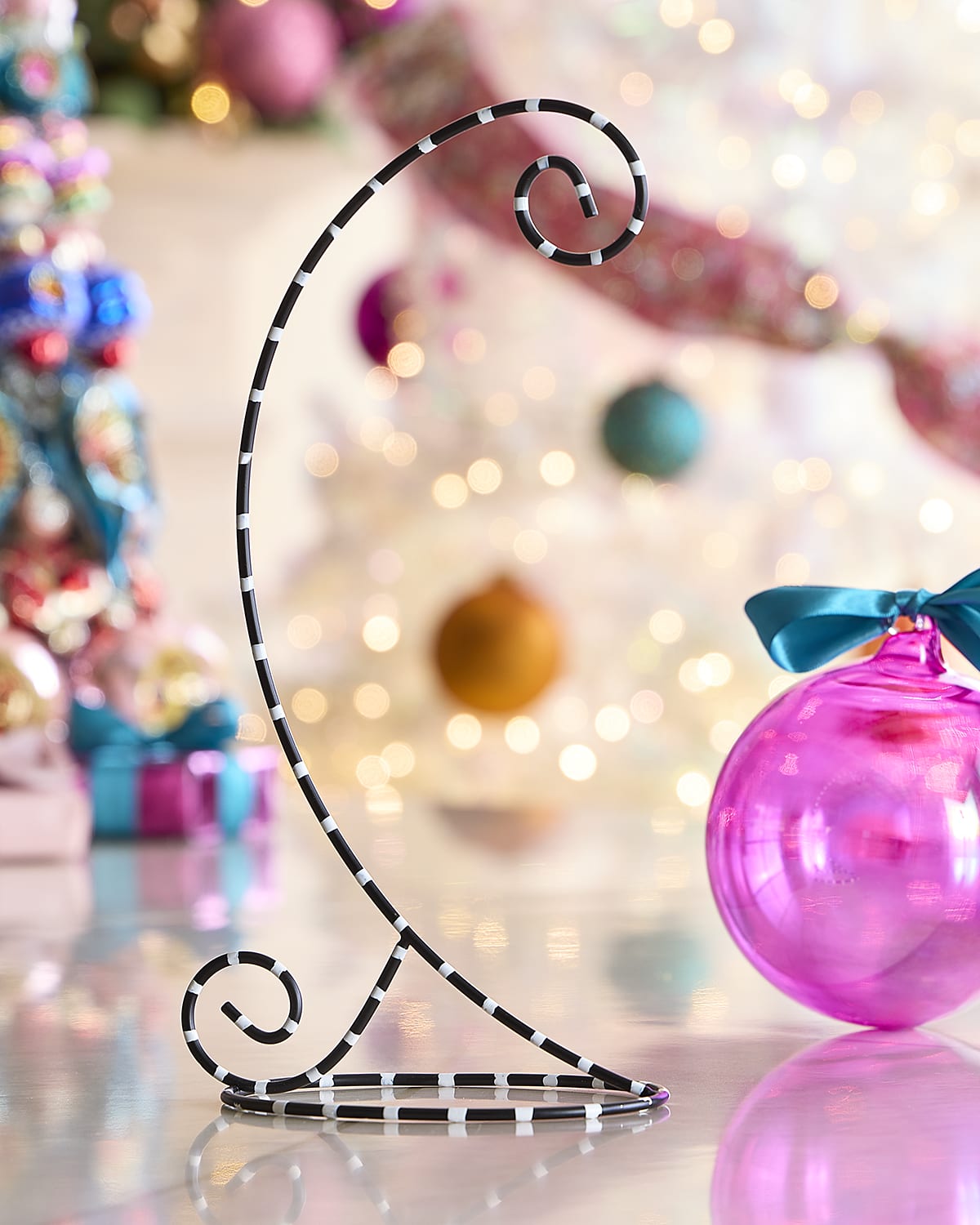 Coton Colors Large Ornament Stand, Silver | Horchow