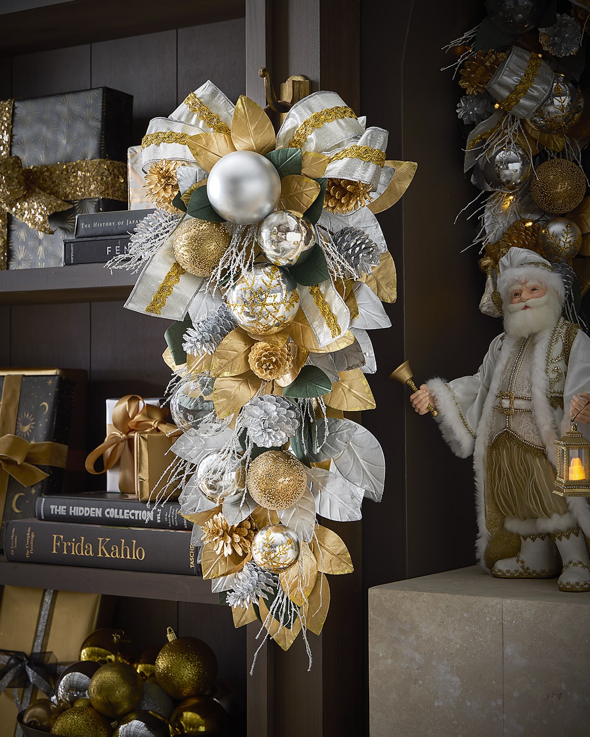 Neiman Marcus Autumn Harvest 30" Door Spray | Horchow