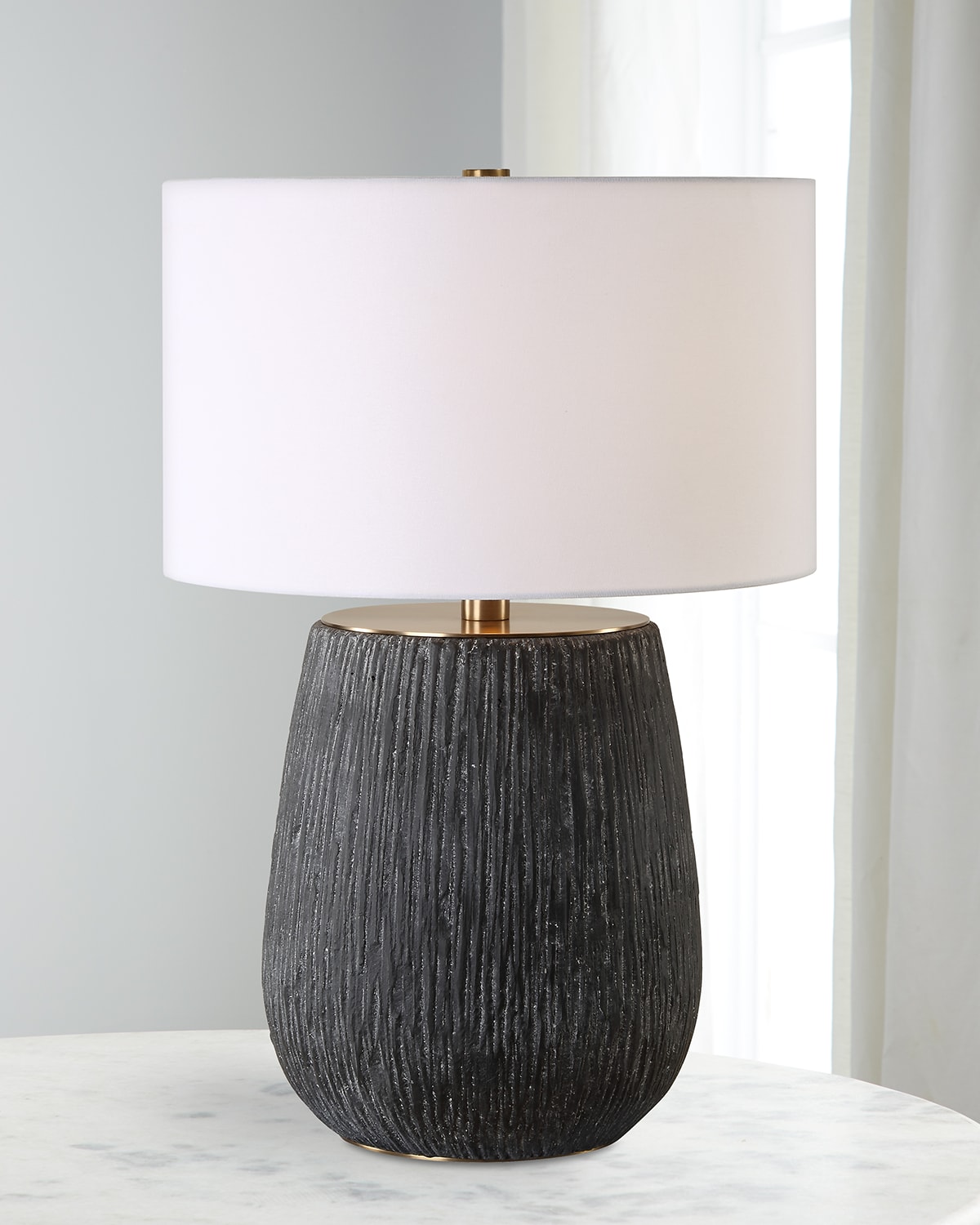 The Uttermost Co Ram's Horn 34" Table Lamp | Horchow