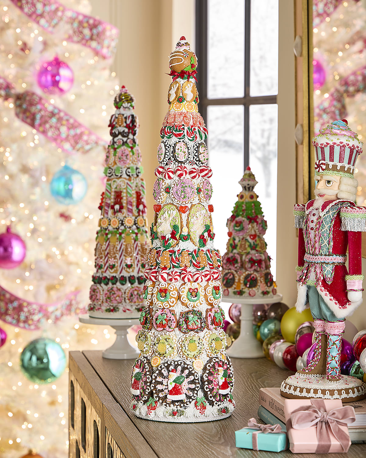 Sweet Savannah Large Ornament Tree, 29" | Horchow