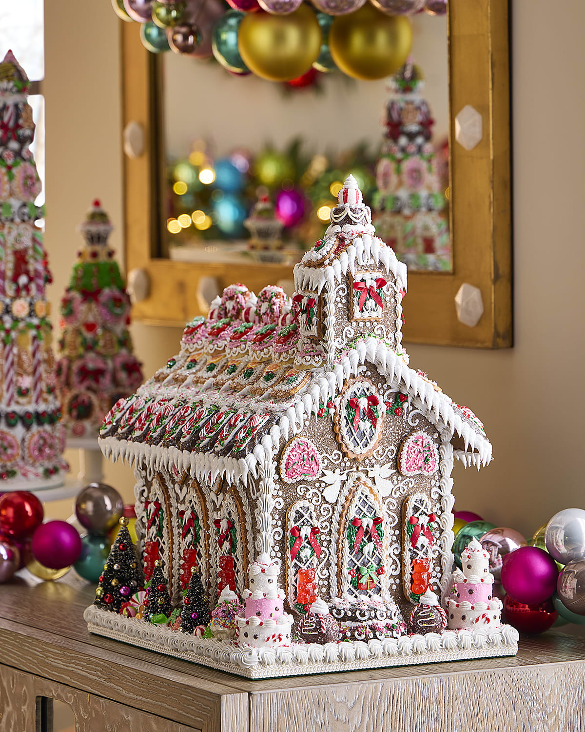 Sweet Savannah Large Gingerbread House | Horchow