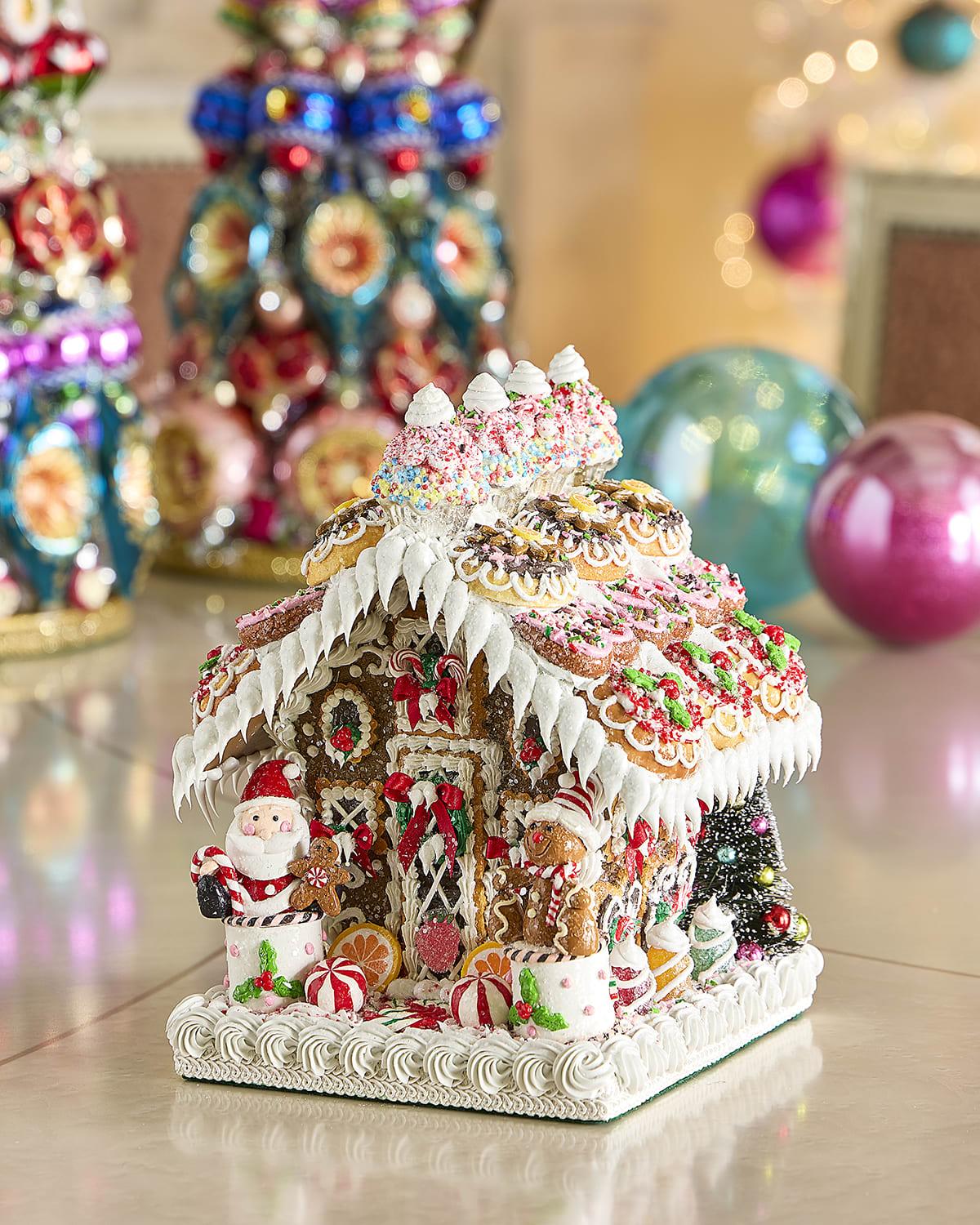 Sweet Savannah Medium Gingerbread House | Horchow