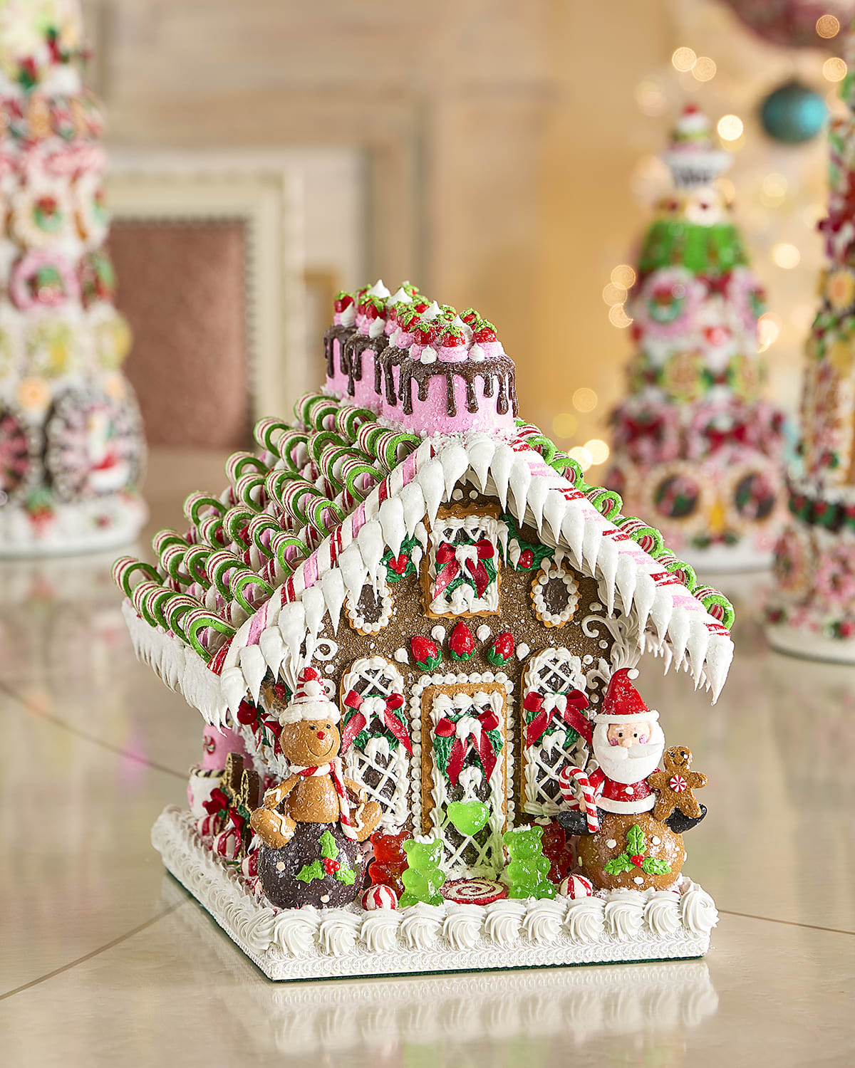 Sweet Savannah Victorian Gingerbread House | Horchow