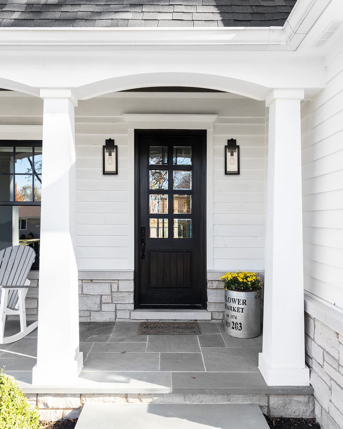 Ellington Metalwork 22" Medium 4-Light Outdoor Wall Lantern | Horchow