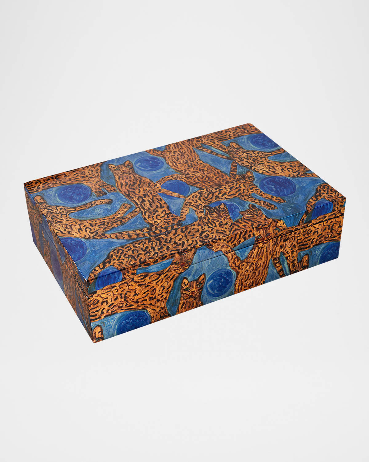 Hunt Slonem Butterfly Dance Lacquer Box | Horchow