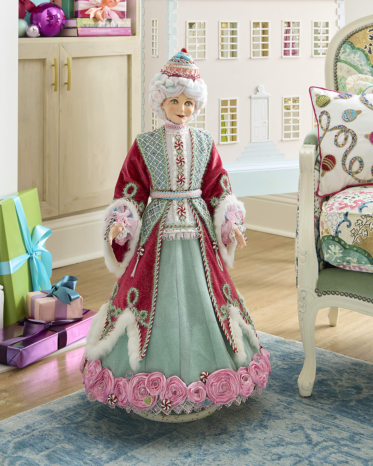 Katherine's Collection King Christian Claus Doll, 18" | Horchow