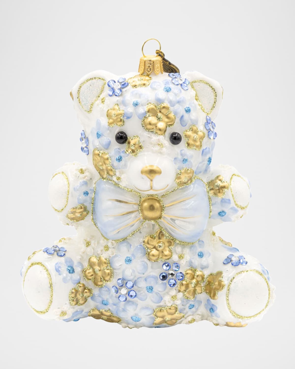 Jay Strongwater Primrose King Christmas Ornament | Horchow