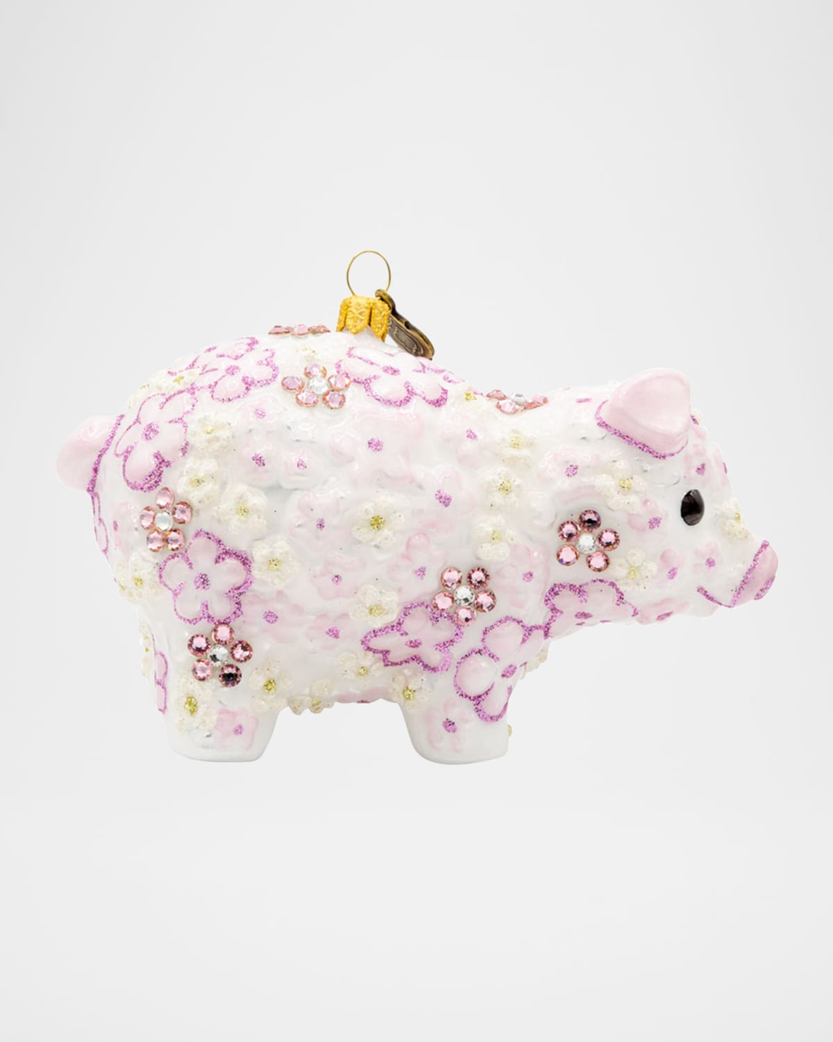 Jay Strongwater Primrose King Christmas Ornament | Horchow