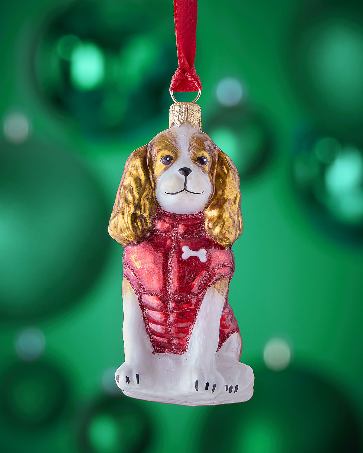 Joy To The World Collectibles Cavalier King Ruby in Puffer Coat ...