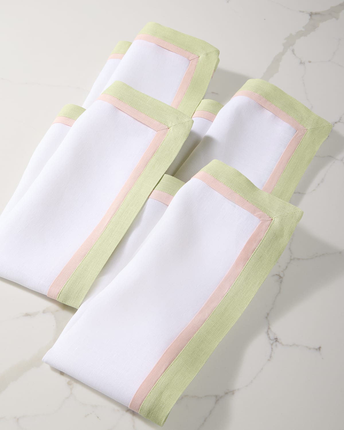 Deborah Rhodes Tailored Border Napkins, Set of 4 | Horchow