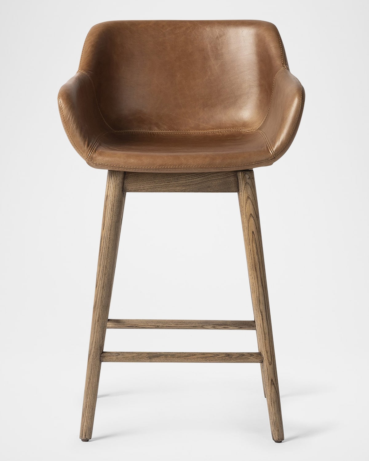 Four Hands Hannah Swivel 30.5" Bar Stool | Horchow