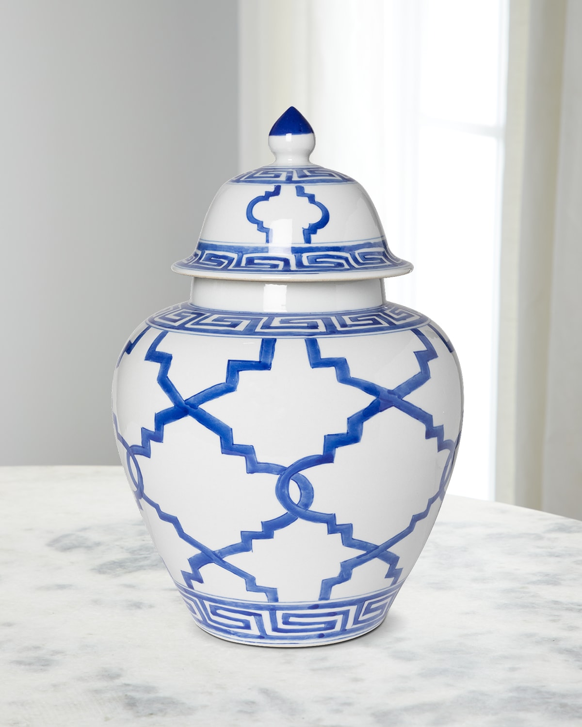 Park Hill Collection Imperial Ceramic Ginger Jar, Large | Horchow