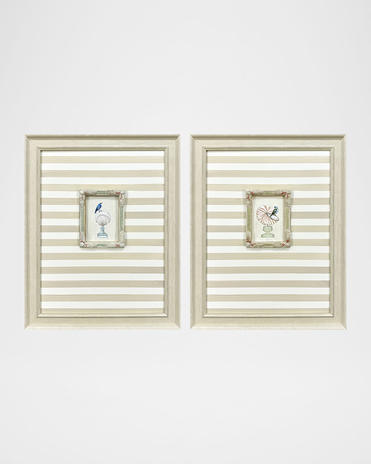 Paragon Decors "Oyster in Paradise II" Mixed-Media Wall Art | Horchow