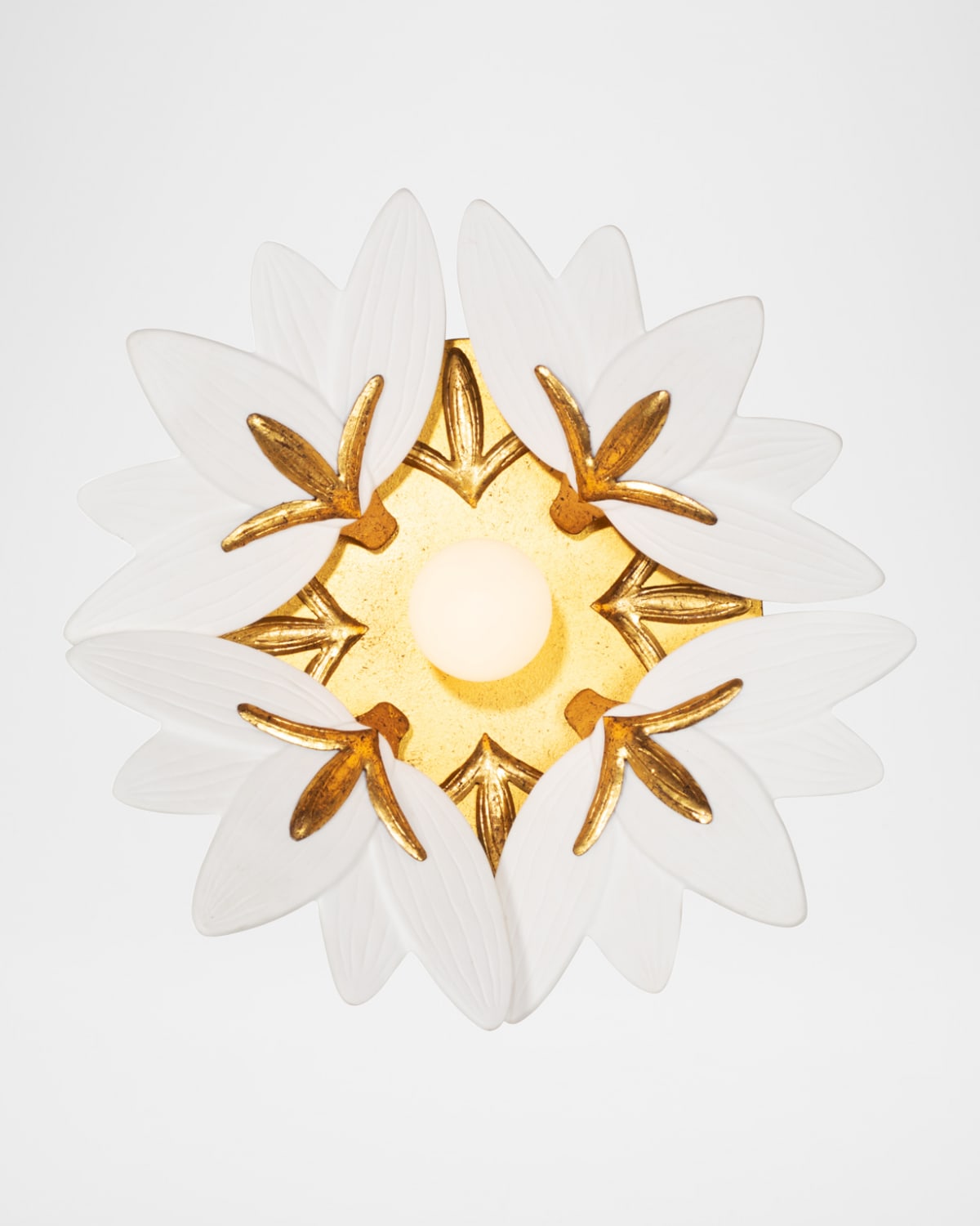 Kalco Lighting Flora 17" Tall Capiz Shell Wall Sconce | Horchow