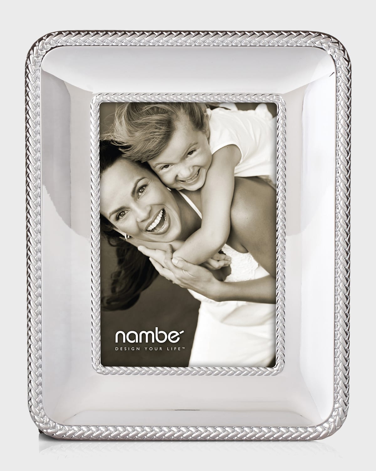 Nambe Braided 8" x 10" Picture Frame | Horchow