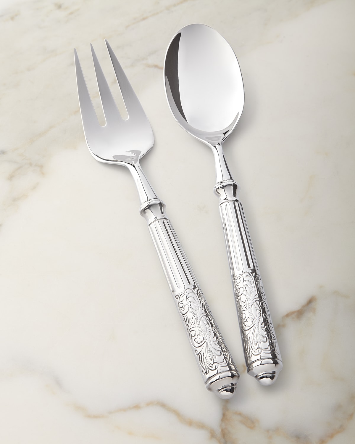 Ricci Silversmith 5-Piece Artisan Flatware Set | Horchow