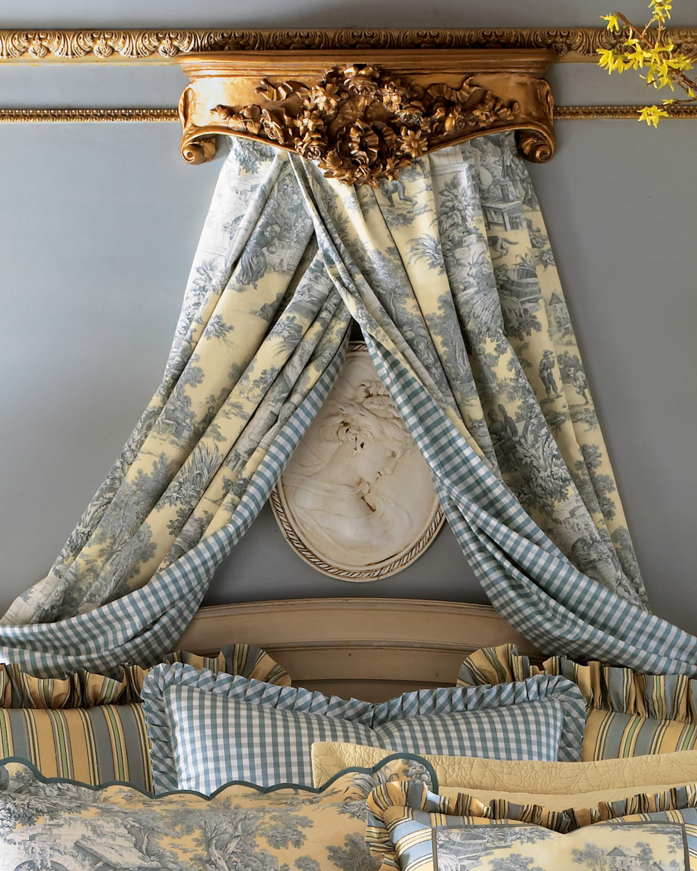 Legacy Lutece Cypress Toile Curtains & Matching Items | Horchow