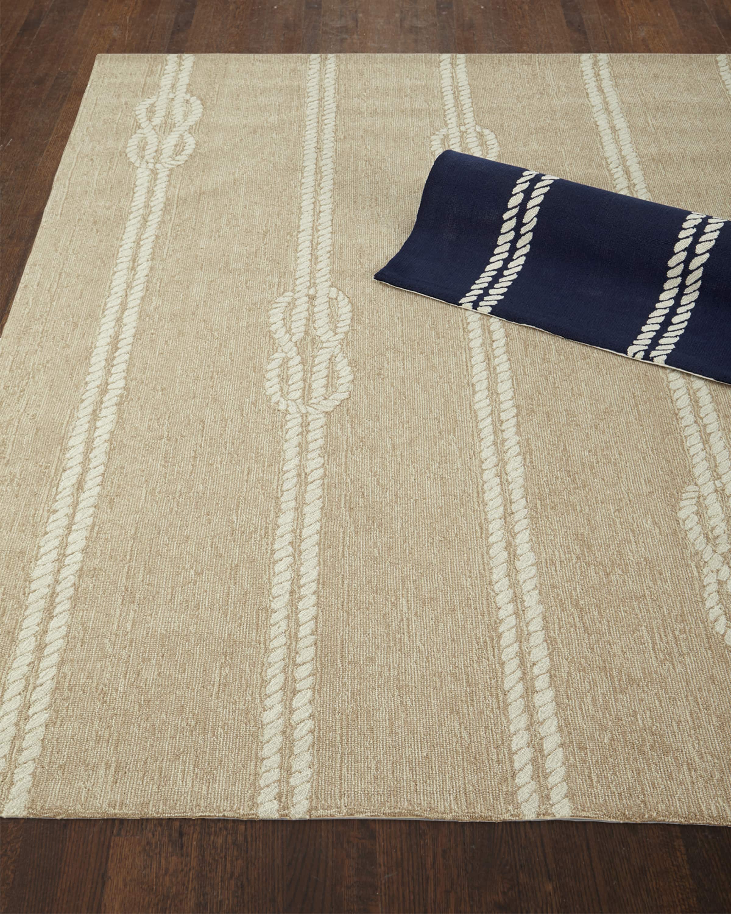 Knot & Rope Indoor/Outdoor Rug & Matching Items | Horchow