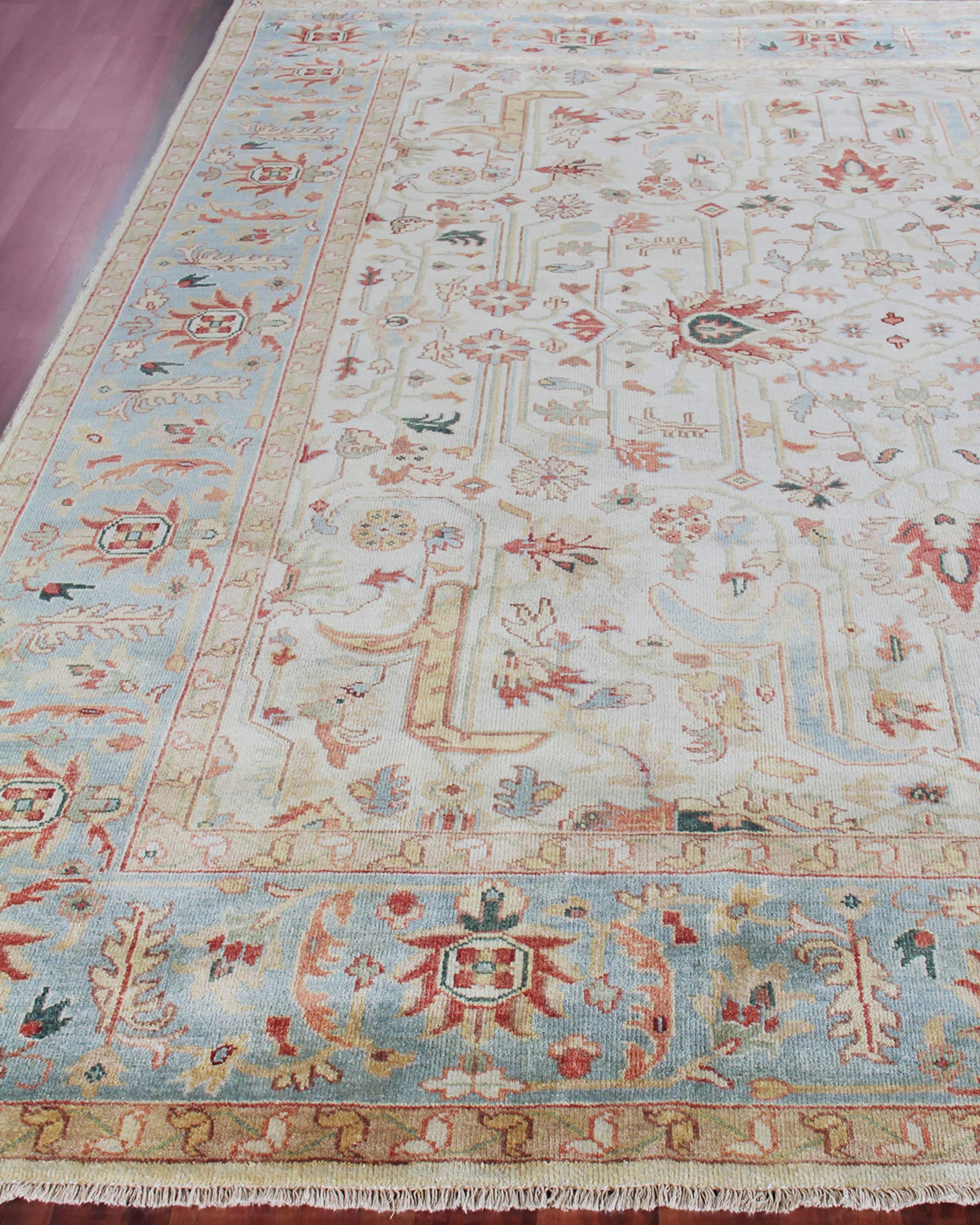 Exquisite Rugs Haylane Oushak Hand-Knotted Rug & Matching Items | Horchow